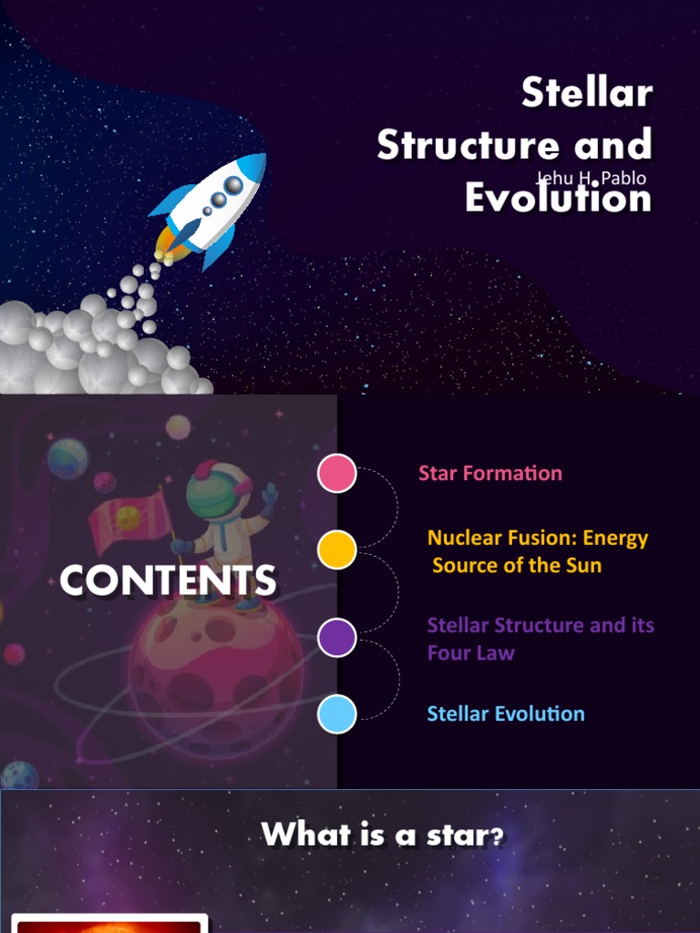 Stellar Structure and Evolution | PDF | Stars | Nuclear Physics