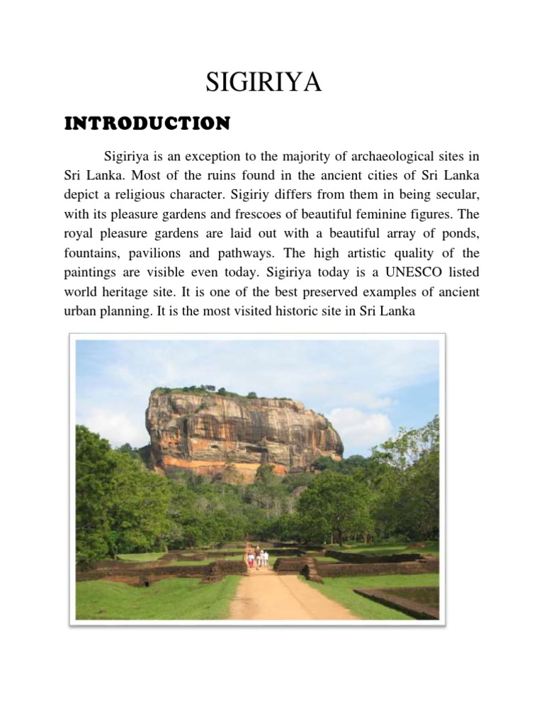 Sigiriya | PDF