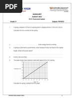 Session 1 - Speed-Time Graph Worksheet - For Student | PDF ...