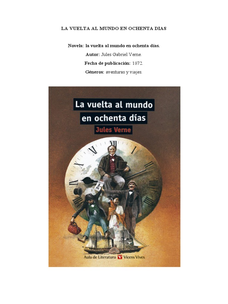 LA VUELTA AL MUNDO EN OCHENTA DIAS of | PDF | Al rededor del mundo en ...