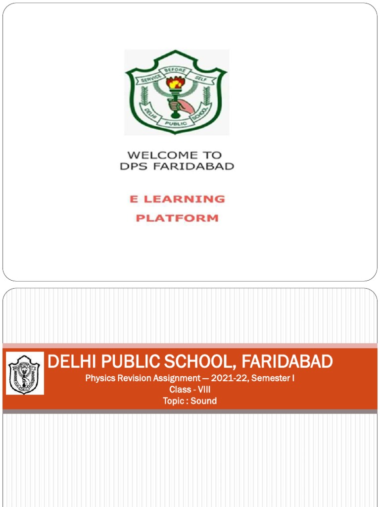 Revision Assignment Sound | PDF | Sound | Ultrasound