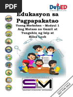 Esp 7-Quarter 2-Module 1 | PDF