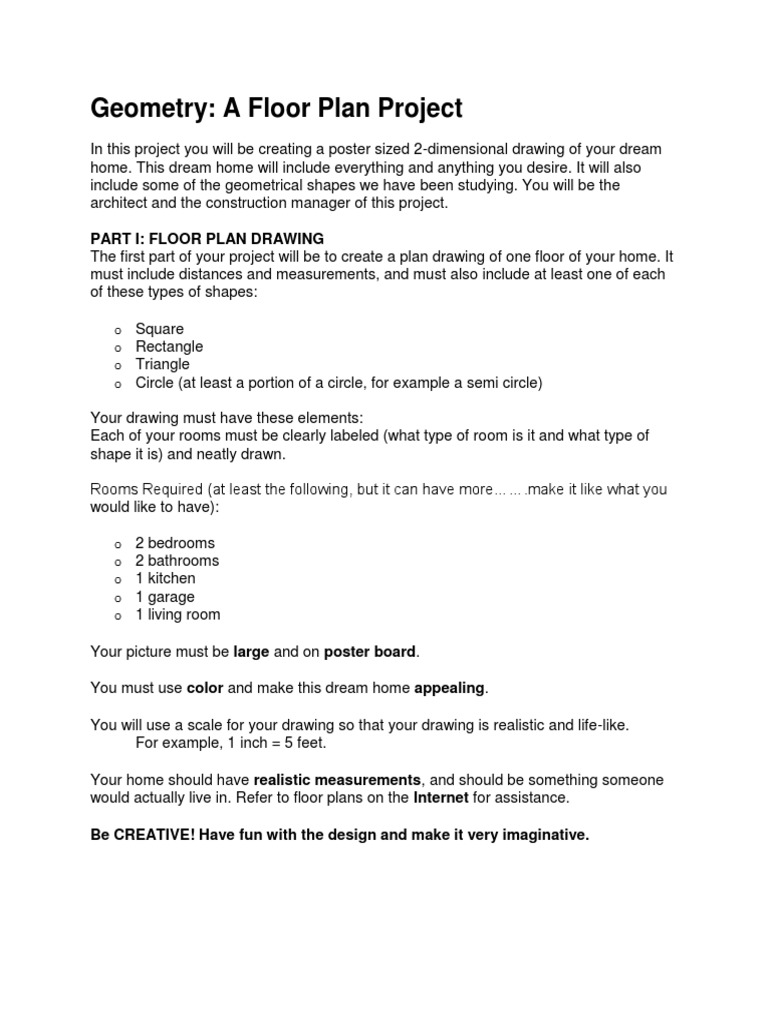 Geometry Floor Plan | PDF | Area | Flooring