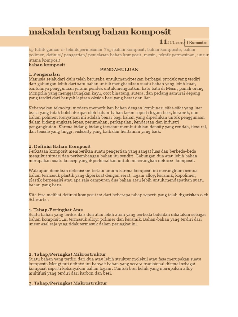 Dapus Komposit | PDF