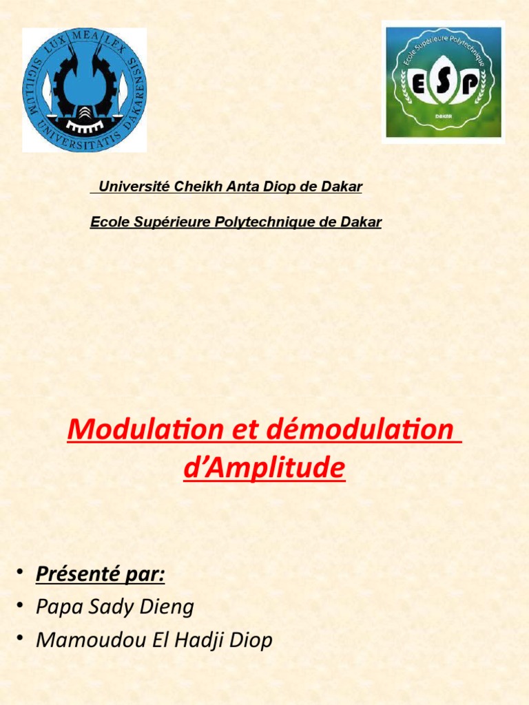 Modulation AM | PDF | Modulation | Redresseur