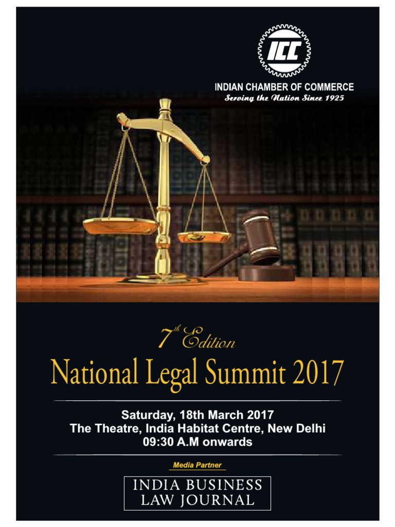 7th National Legal Summit Brochure | PDF | General Counsel | Bankruptcy
