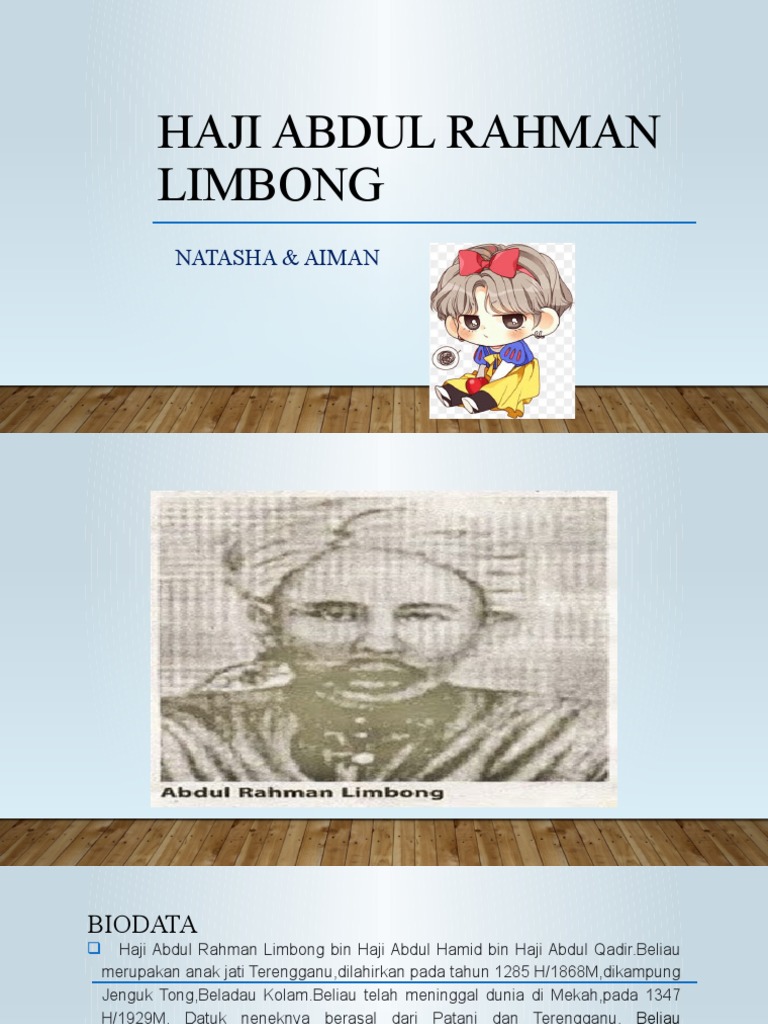 Haji Abdul Rahman Limbong Pdf 