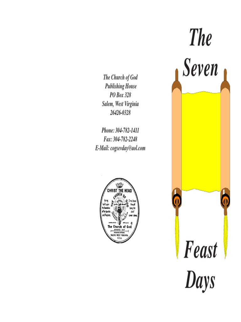 Seven Feast Days | PDF | Jesus | Ten Commandments