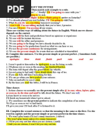 Future Tenses Grammar B2 | PDF