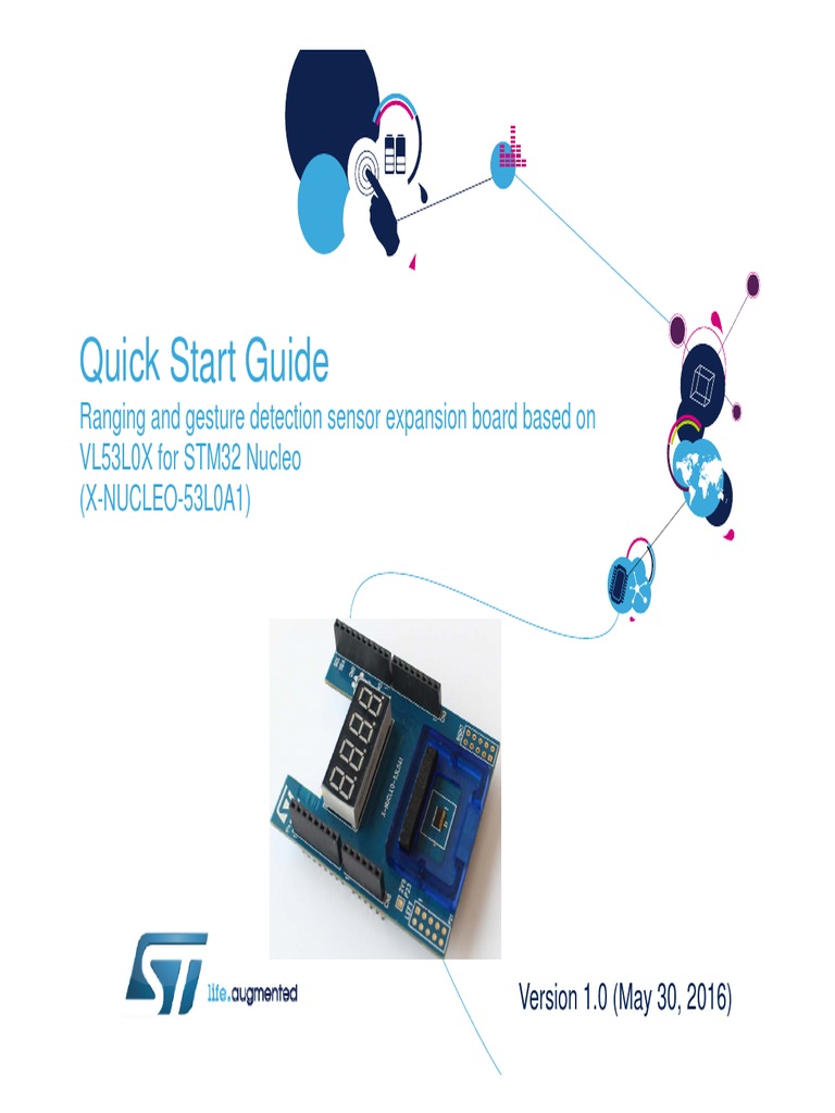 En - Quick Start Guide X-NUCLEO-53L0A1 | PDF | Software | Arduino
