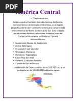 América Central Continental para Cuarto Grado de Primaria | PDF ...