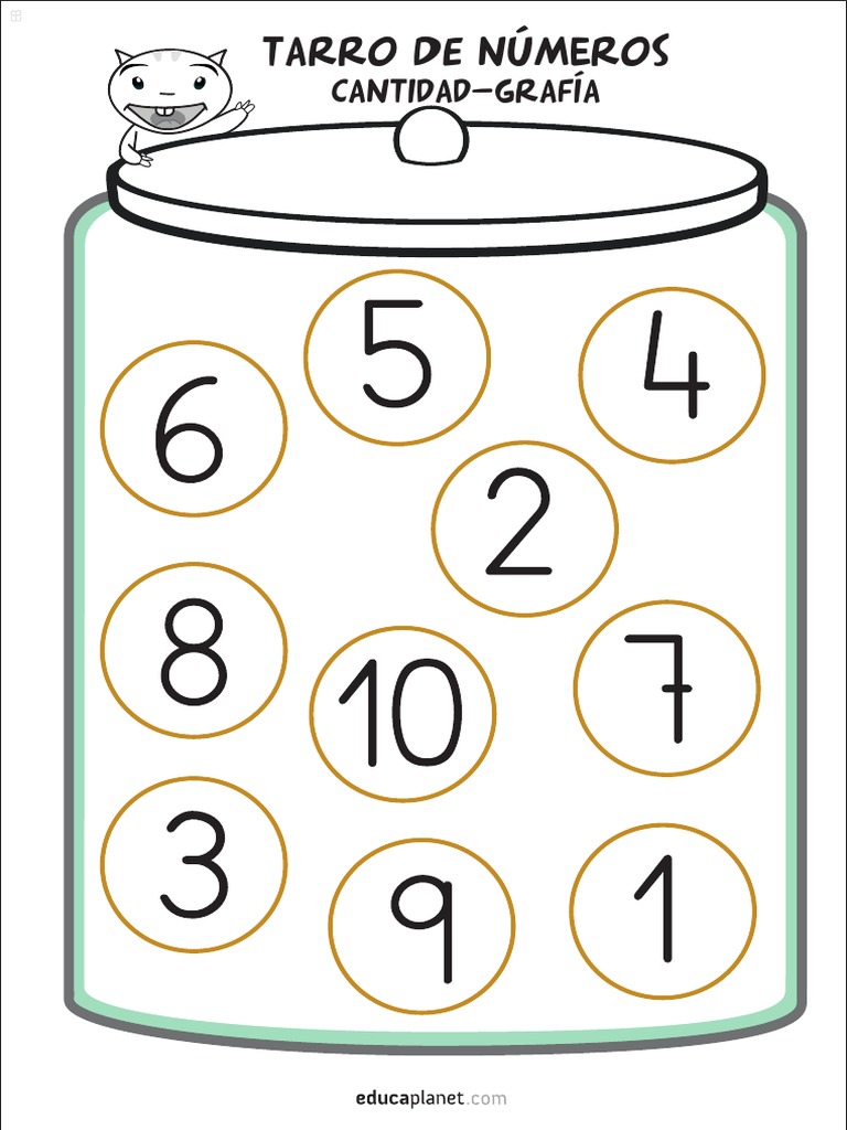 Numeros Galletas Educaplanet | PDF