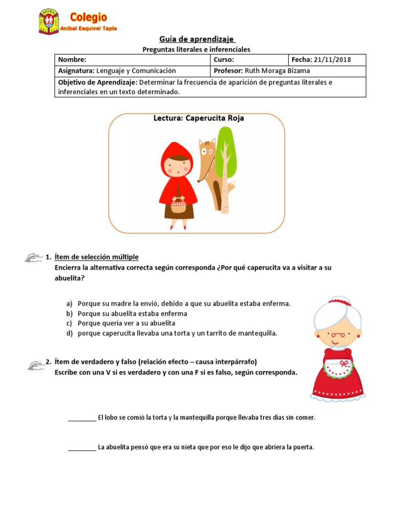 Caperucita Roja | PDF