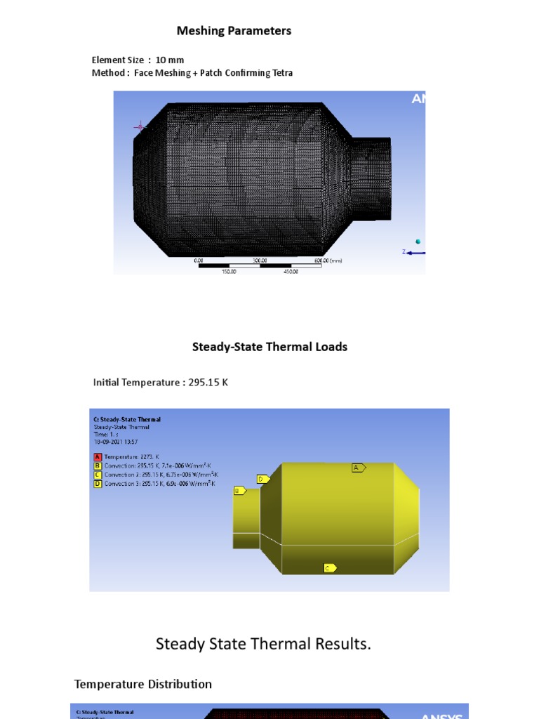 Combustion Chamber Thermo Structural Analysis | PDF | Science ...