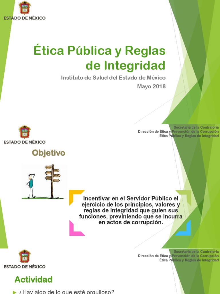 Ética Pública y Reglas de Integridad | PDF | Responsabilidad ...