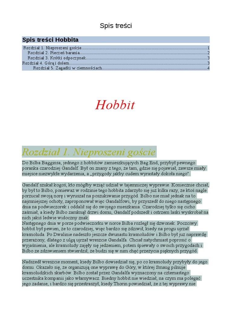 Spis Treści | PDF