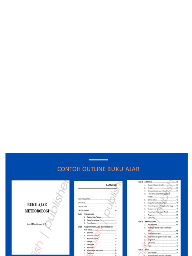 Contoh Outline Buku Ajar Pdf