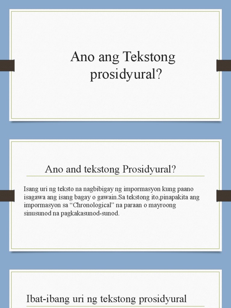 Prosidyural | PDF