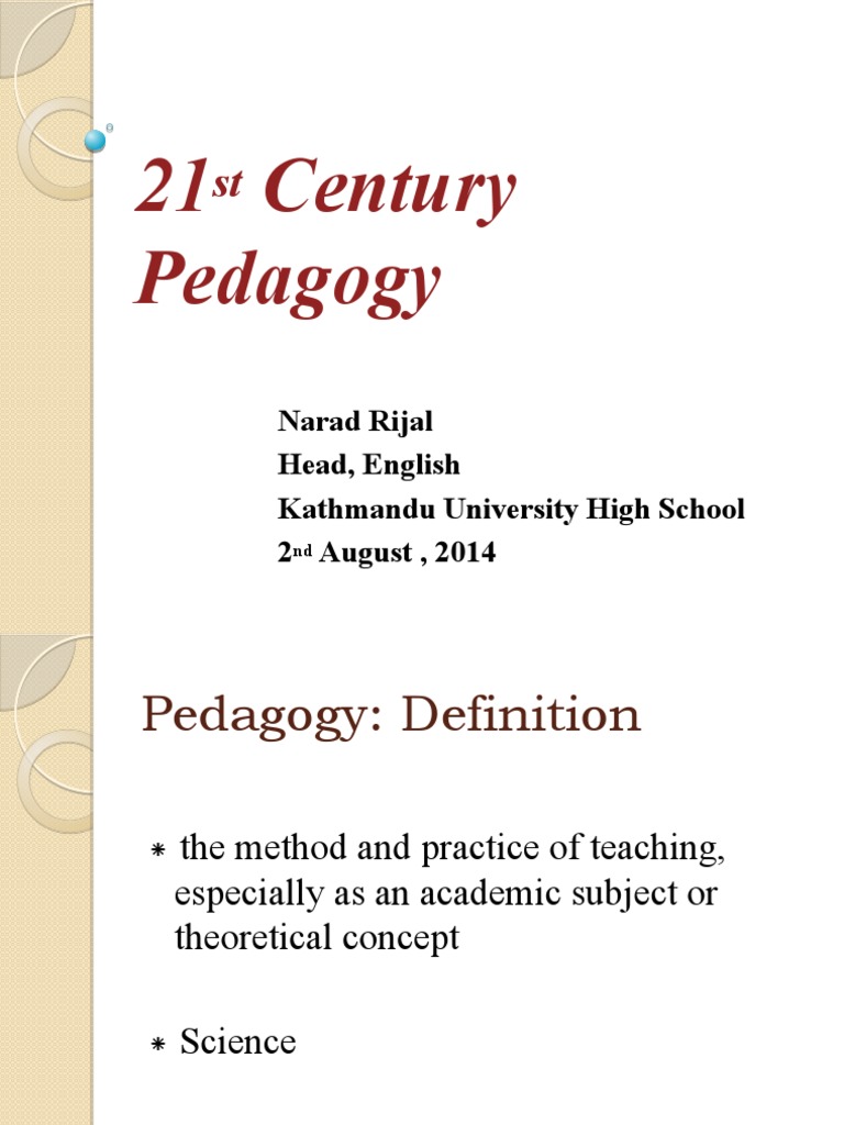 21st Century Pedagogy | PDF | Pedagogy | Educational Assessment