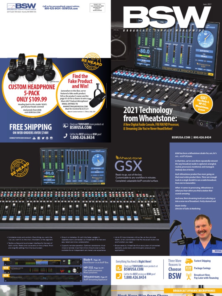 BSW June2021 Flyer | PDF | Microphone | Mobile App