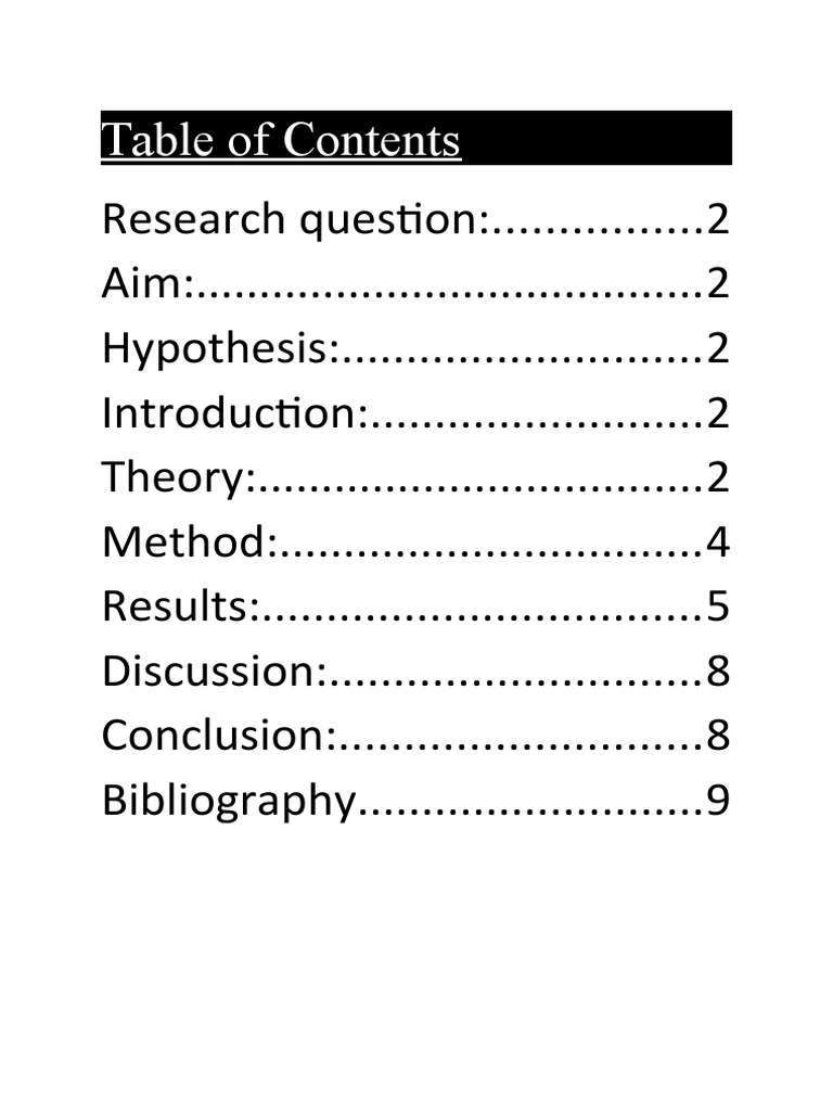Mini EE - Final Draft | PDF | Chemical Reactions | Water