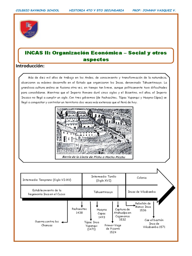 PDF Inca3 | PDF | Imperio Inca | Perú
