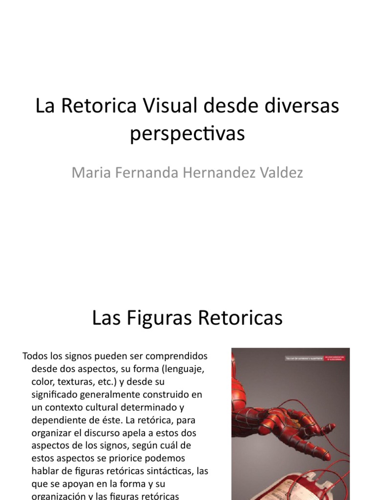 La Retorica Visual Desde Diversas Prespectivas | PDF | Ciencia y ...