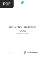 MLRO Report Template | PDF | Money Laundering | Regulatory Compliance