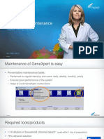 Template Genexpert Maintenance Checklist | PDF