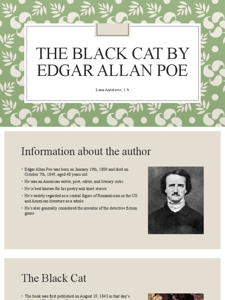 The Black Cat by Edgar Allan Poe | PDF