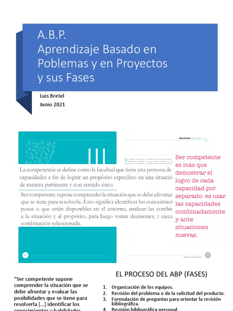 Abp Proceso Ny Fases | PDF | Evaluación neuropsicológica | Aprendizaje