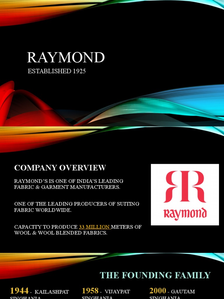 Raymond: Established 1925 | PDF | Brand | Marketing