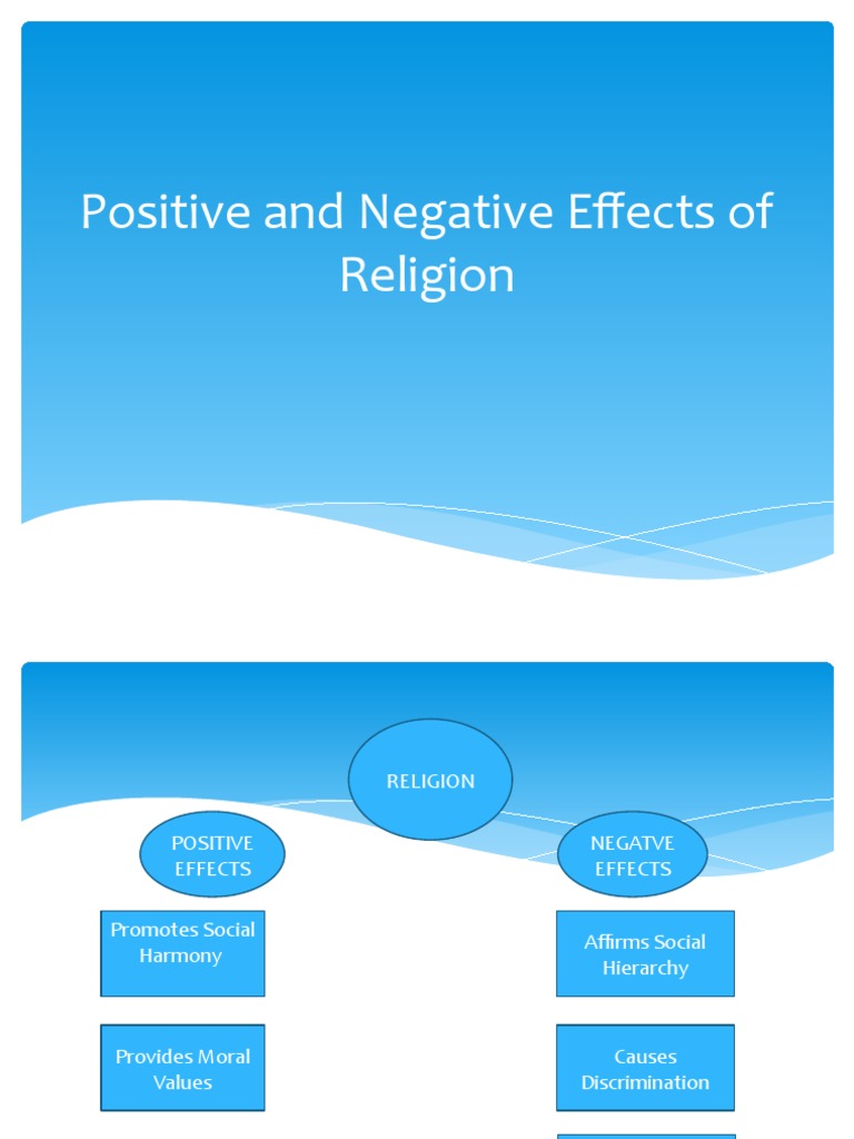 Positive and Negative Effects of Religion | PDF | Value (Ethics) | Morality
