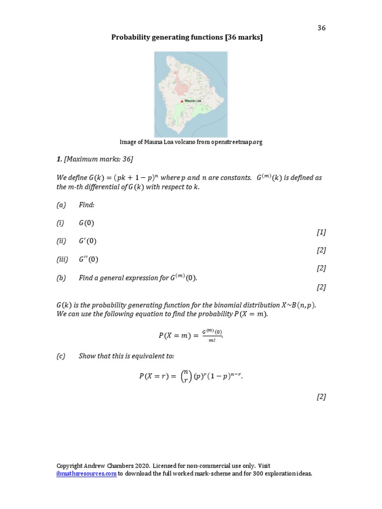 Microsoft Word - Paper 3 Exploration Questions ALL v7 | PDF | Equations ...
