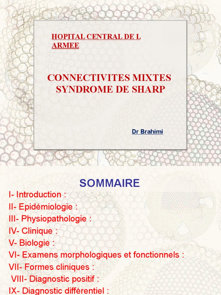 Connectivites Mixtes | PDF | Maladies et troubles | Spécialités médicales