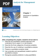 ch01 - Introduction To Quantitative Analysis | PDF | Level Of Measurement | Accuracy And Precision