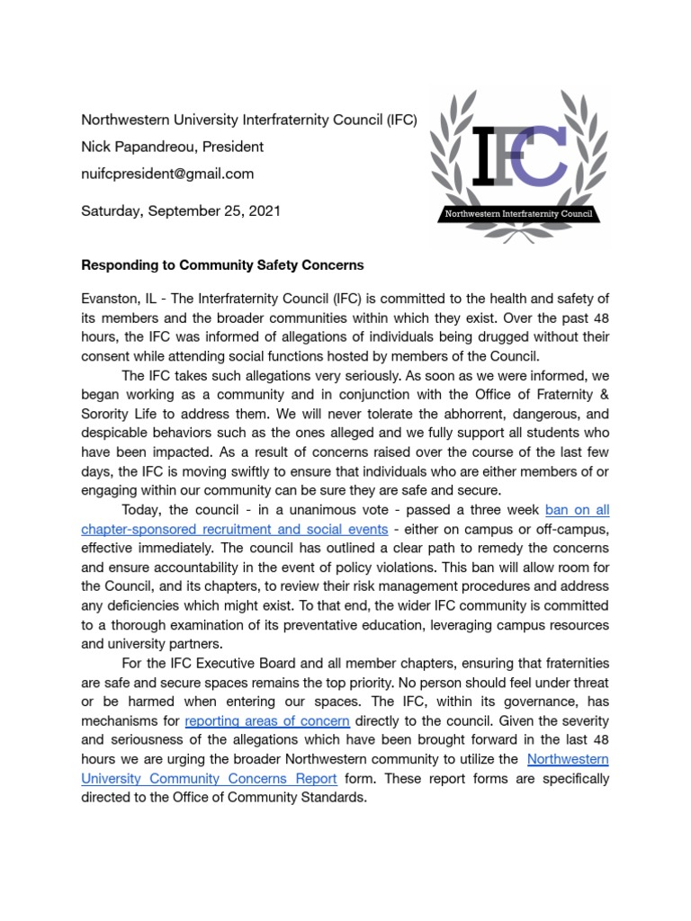 Responding To Community Safety Concerns | PDF | Computers