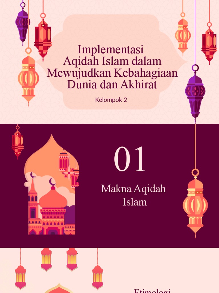 Implementasi Aqidah Islam Dalam Mewujudkan Kebahagiaan Dunia Dan ...