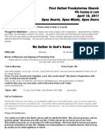 Watchnight Service Order of Worship | PDF