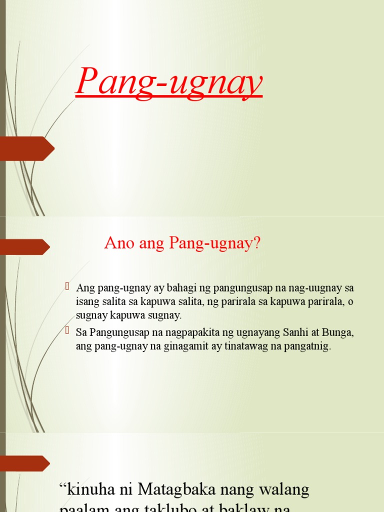 Pang Ugnay 7 | PDF