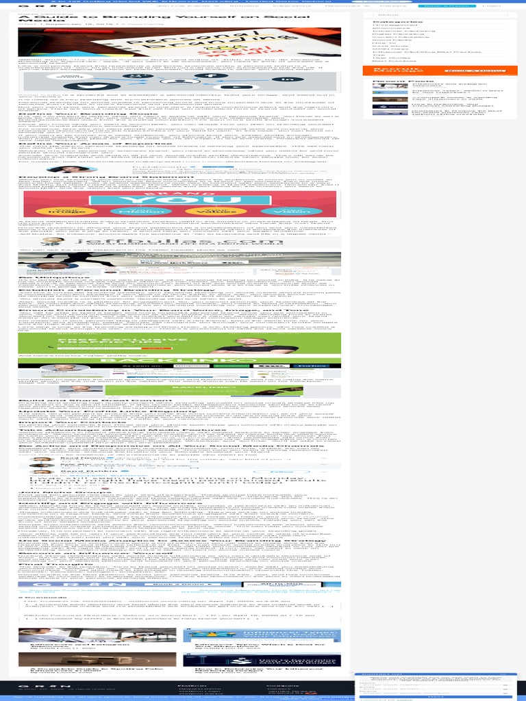 A Guide To Branding Yourself On Social Media - GRIN - Influencer ...