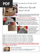 Red Cross Trauma Teddy Pattern | PDF | Knitting | Yarn