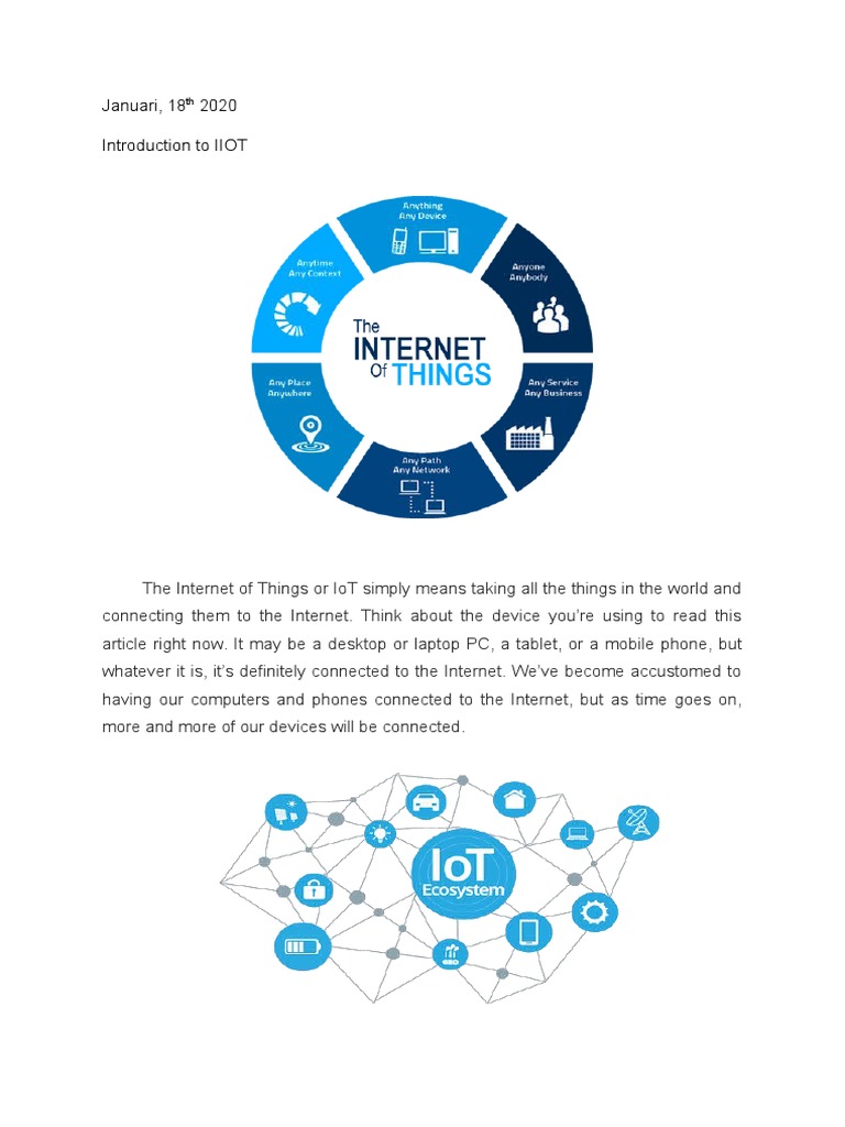 Minggu 5 Dan 6 | PDF | Internet Of Things | Computing