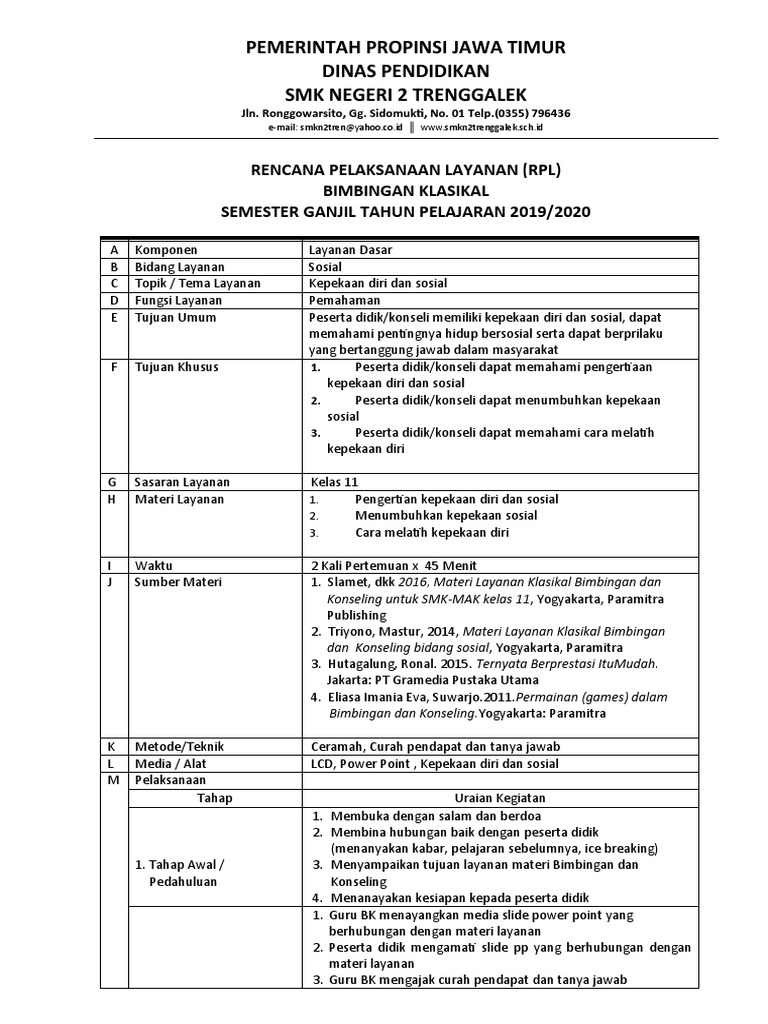 Kepekaan Diri & Sosial SMKN 2 Trenggalek | PDF | Karier & Perkembangan | Pengembangan Diri