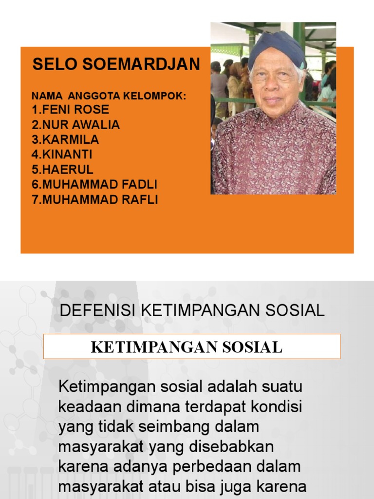Definisi dan Teori Ketimpangan Sosial | PDF