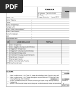 Form Pendaftaran BPJS TK - Excel | PDF