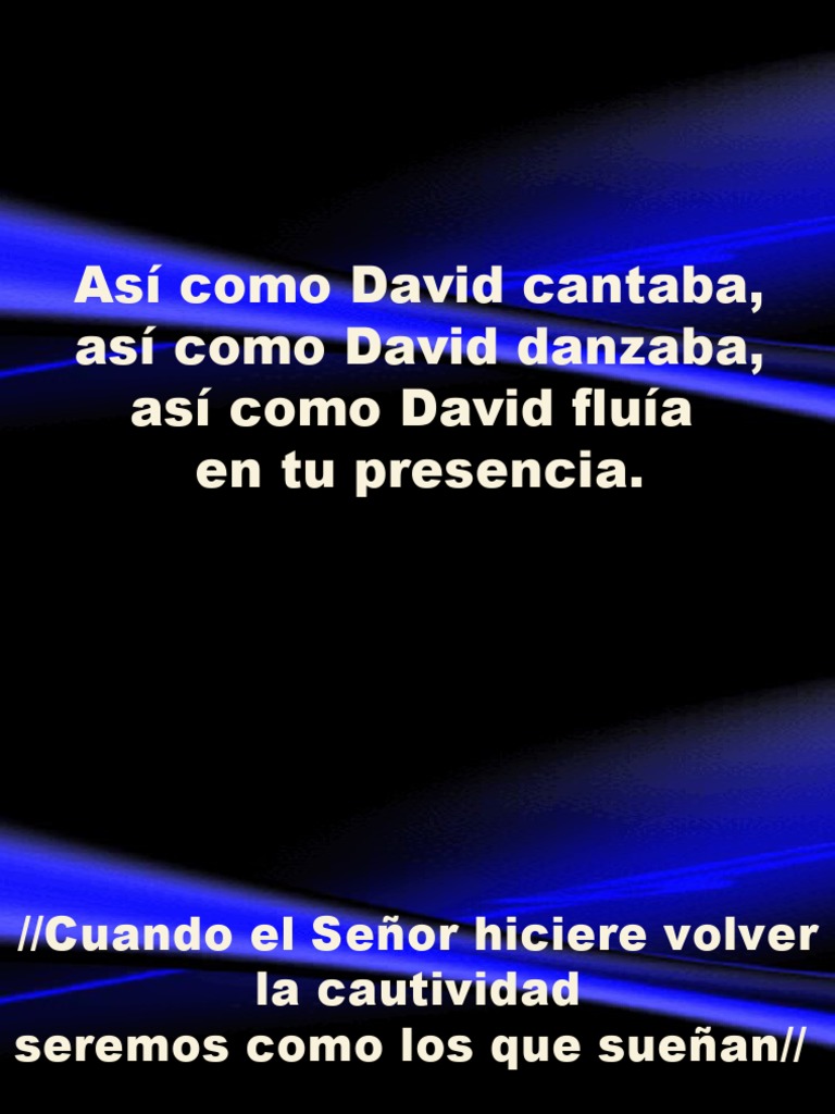 Asi Como David Danzaba | PDF