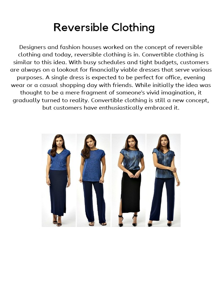 Reversible Garment | PDF