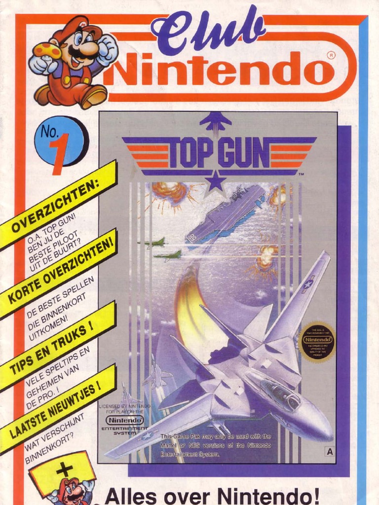 Club Nintendo Magazine No.1 (Volume 1) | PDF