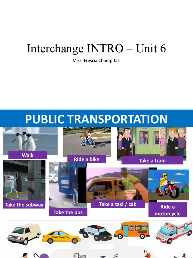 Interchange INTRO - Unit 6 | PDF | Language Arts & Discipline